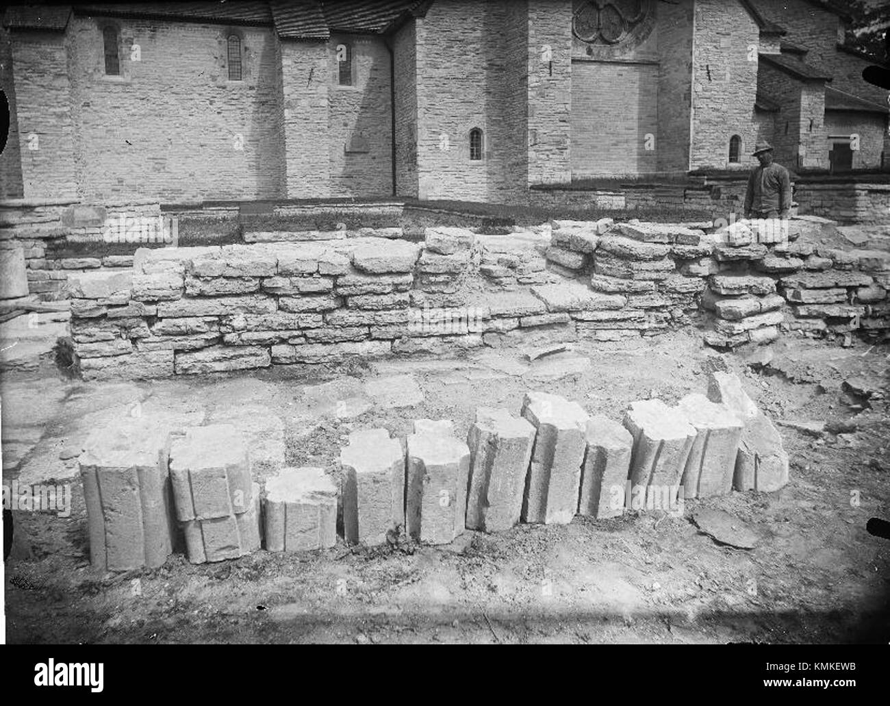 Varnhem Abbey Ruins in Sweden is a significant historical site. The ...