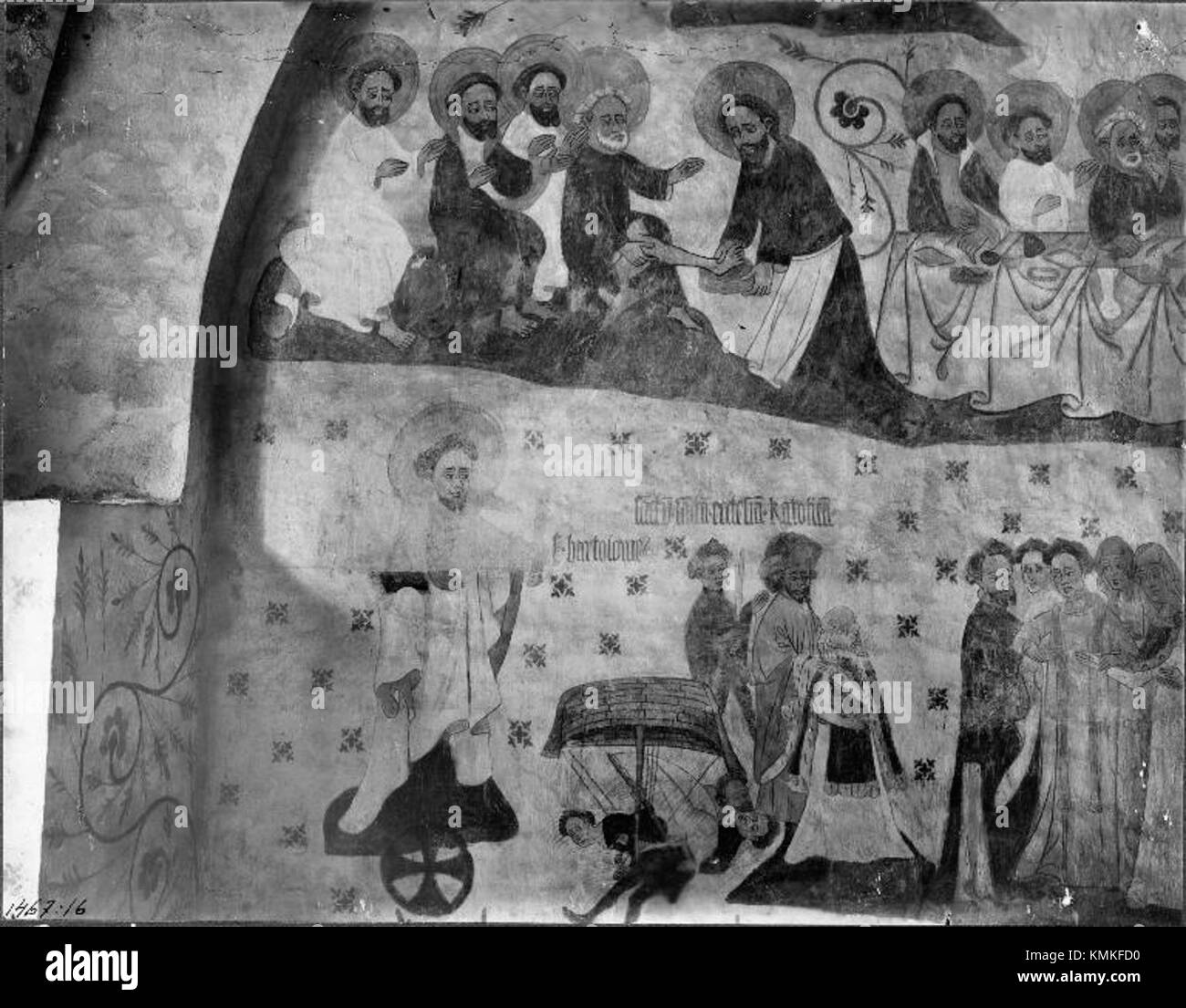 Tensta Church in Sweden, documented by KMB, is a notable example of ...