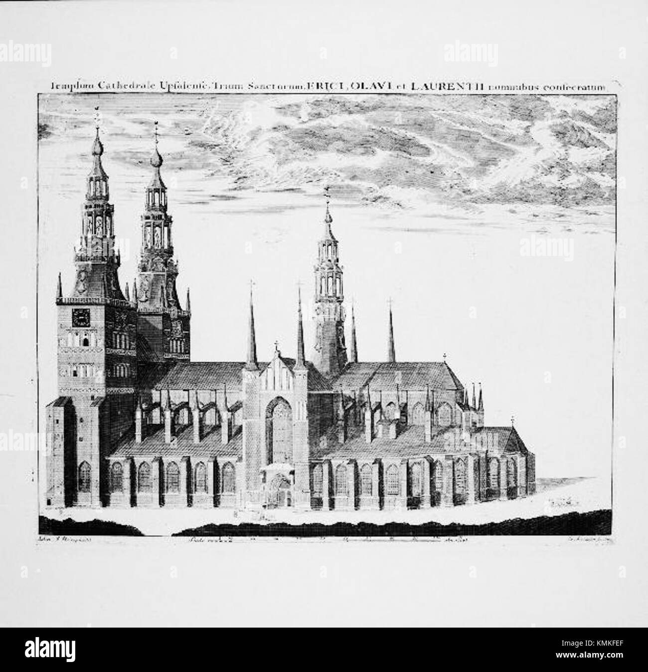 Uppsala Domkyrka, or Uppsala Cathedral, is a significant religious and ...