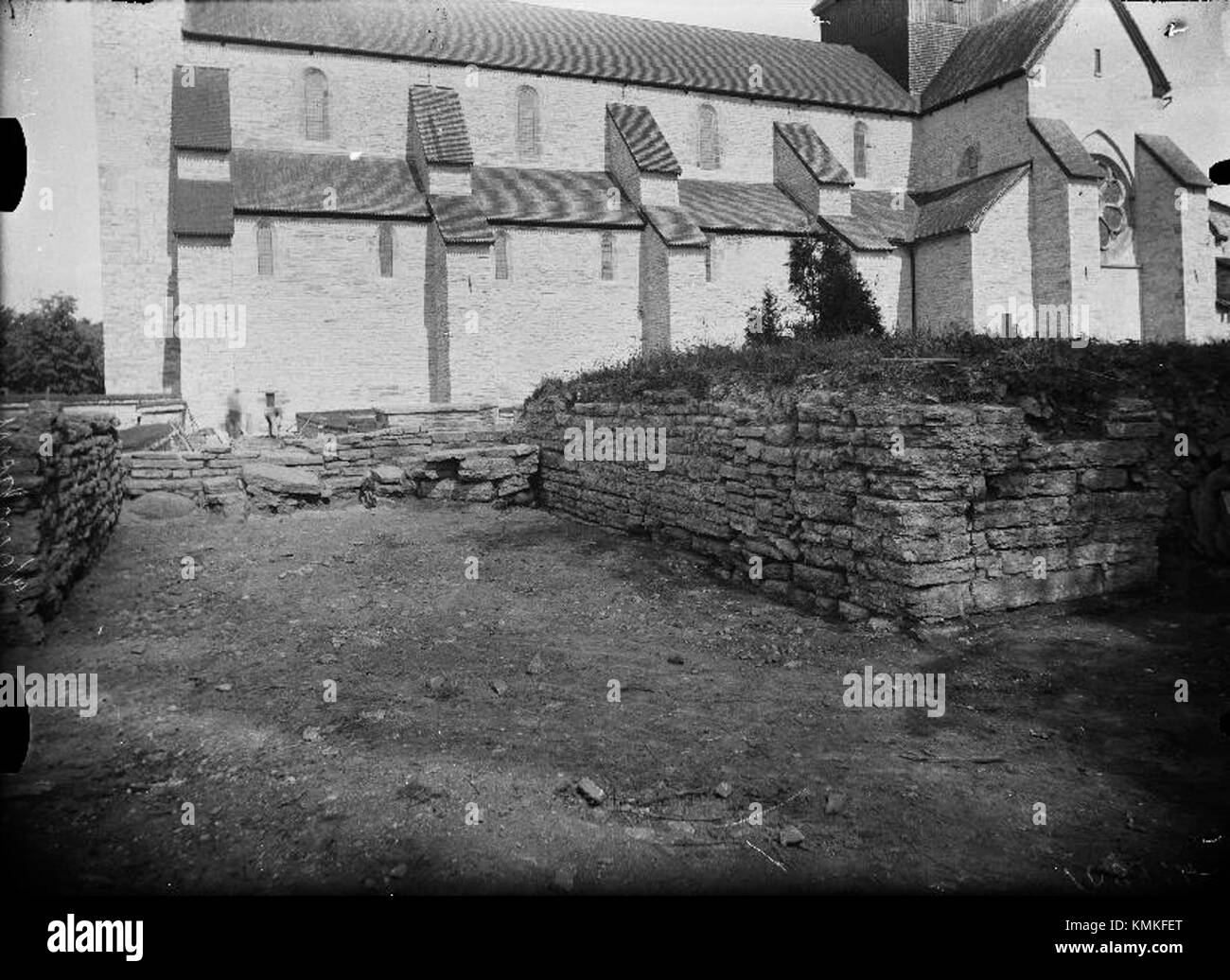 Varnhem Abbey ruins, located in Sweden, are the remains of a ...