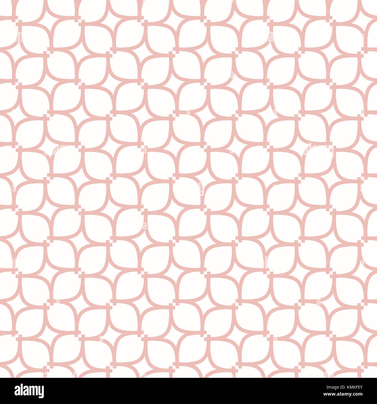 Seamless symmetrical pattern design Cut Out Stock Images & Pictures - Alamy