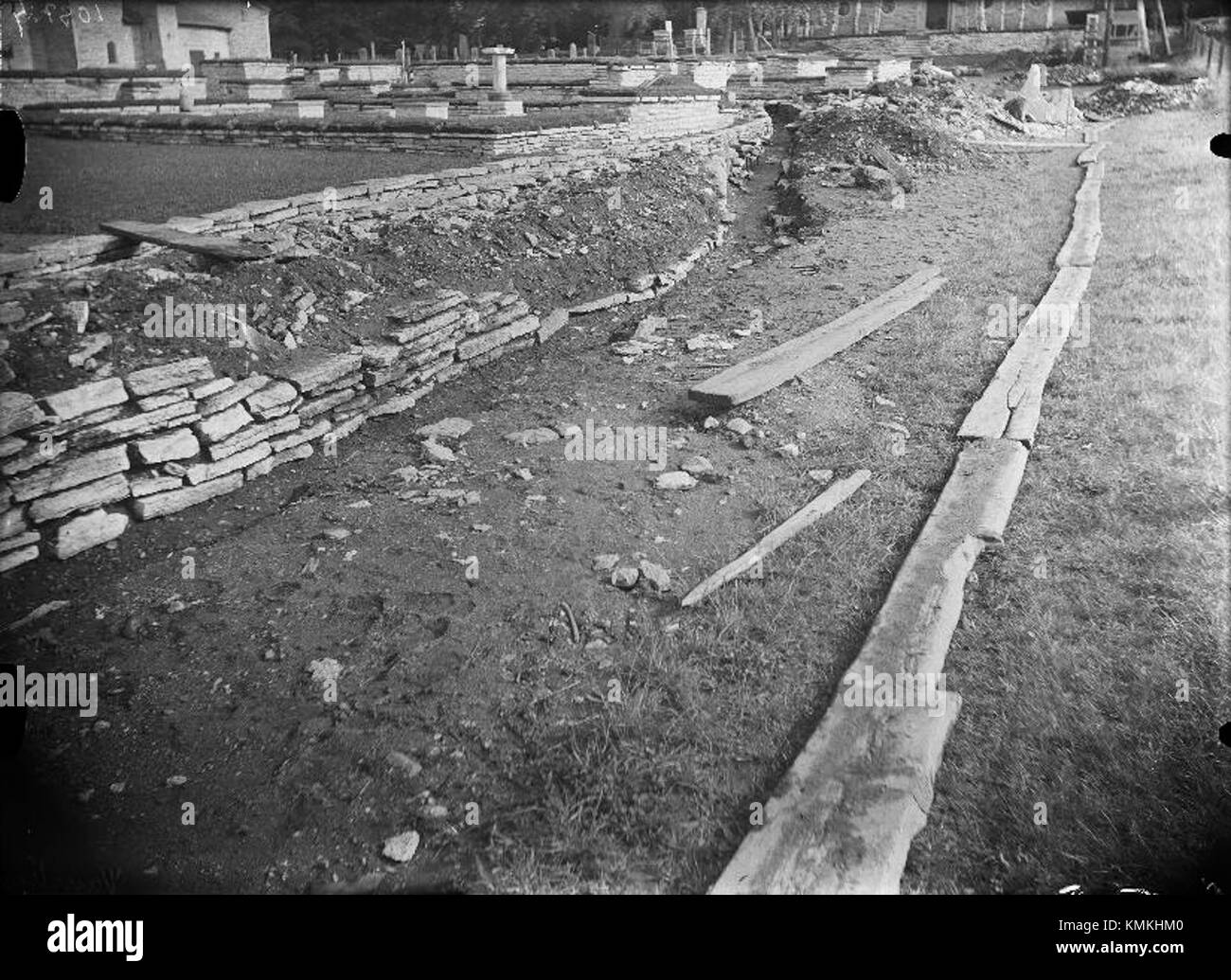 Varnhem Abbey Ruins in Sweden are remnants of a former medieval ...