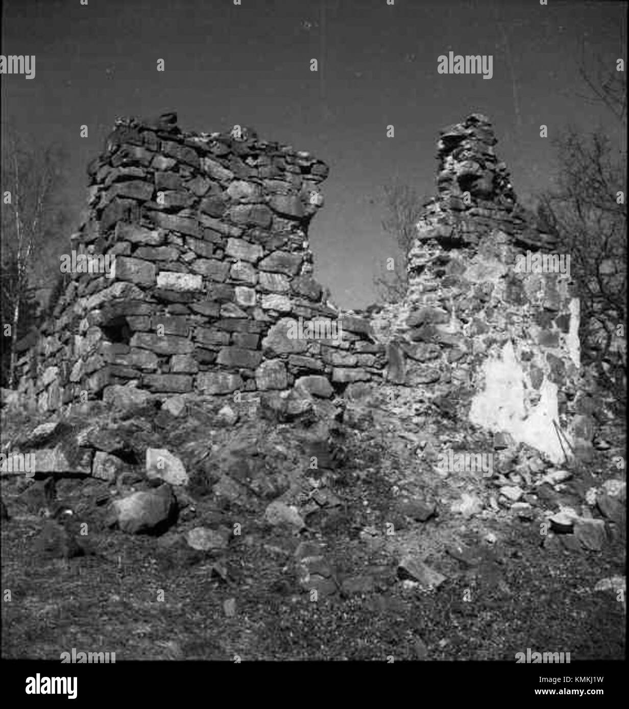 Ukna Church Ruins in Sweden, documented by the Swedish Cultural ...