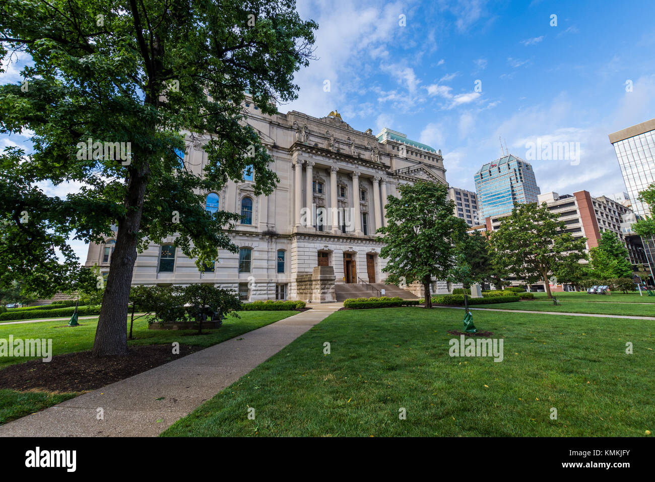 State House Tour Office in Indianapolis Indiana During Summer Stock ...