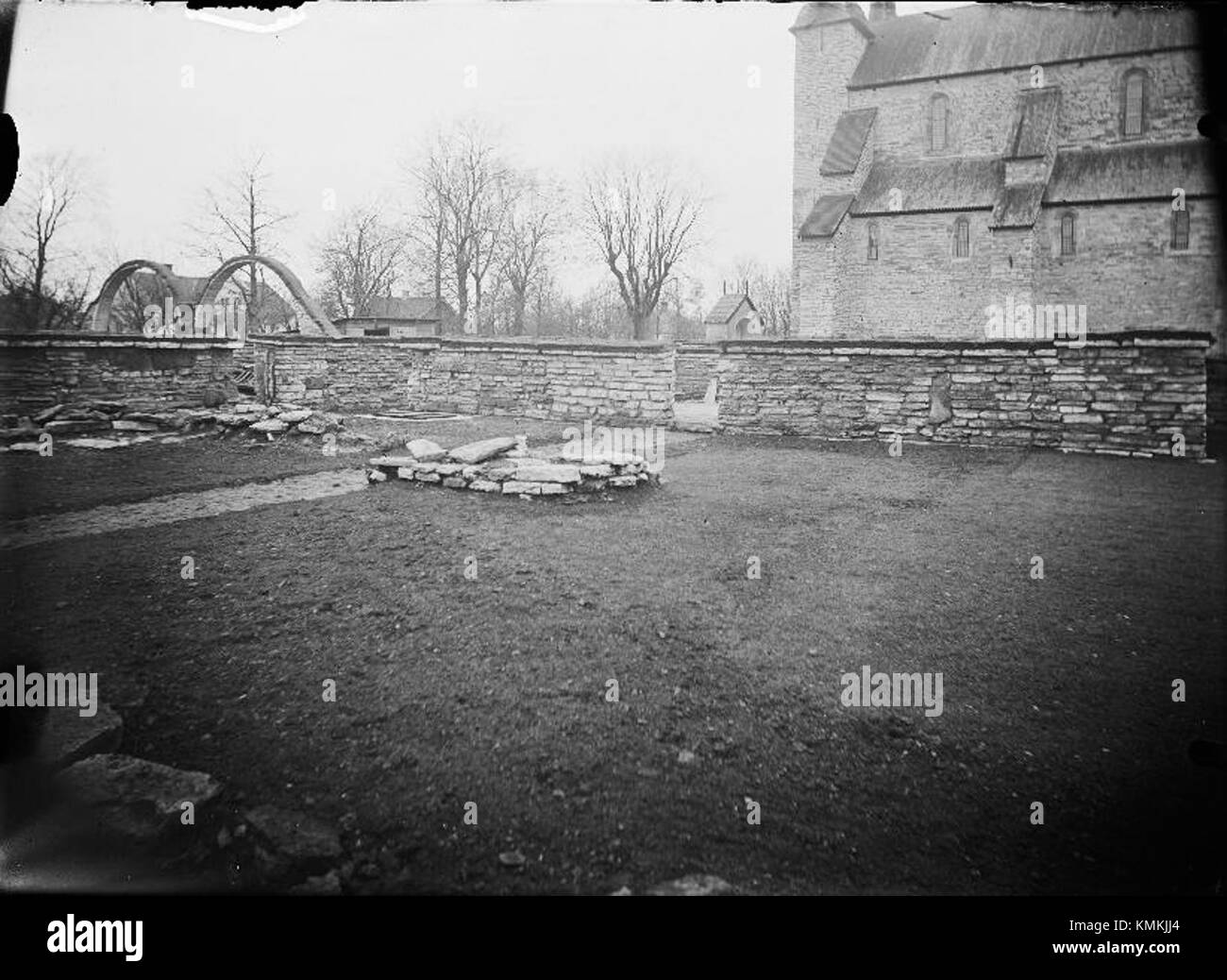 Varnhem Abbey Ruins are a historical site in Sweden, offering a glimpse ...