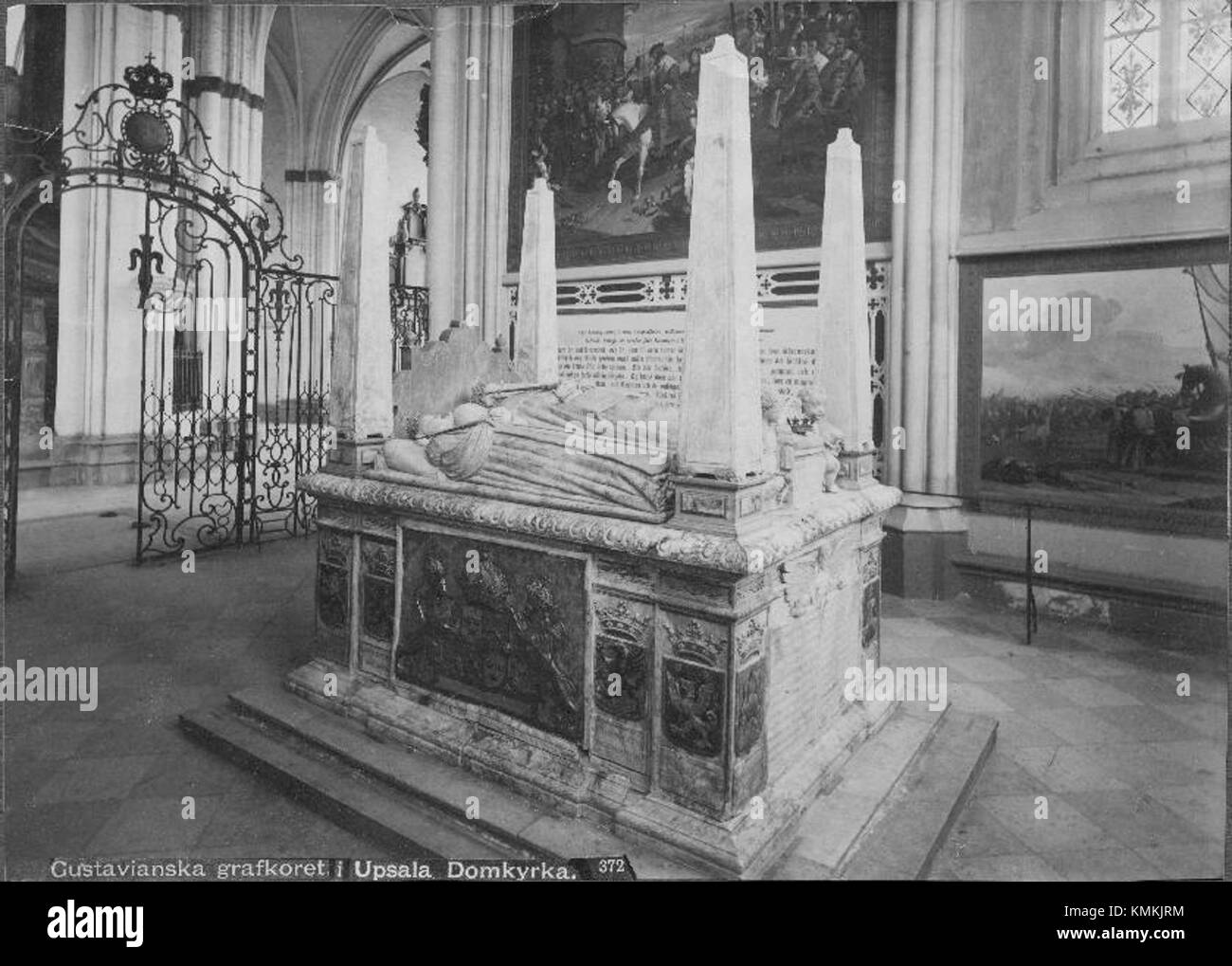 Uppsala Domkyrka, or Uppsala Cathedral, is a prominent landmark in ...