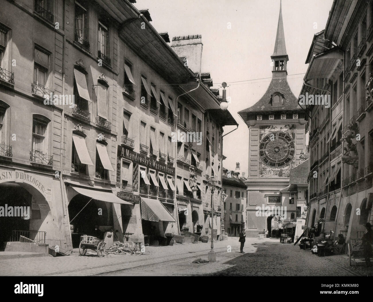 Zytglogge clock tower, Bern, Switzerland 1890s Stock Photo - Alamy