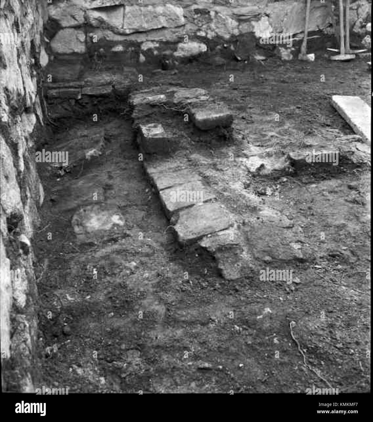 Ukna kyrkoruin - KMB - 16000200134158 Stock Photo - Alamy