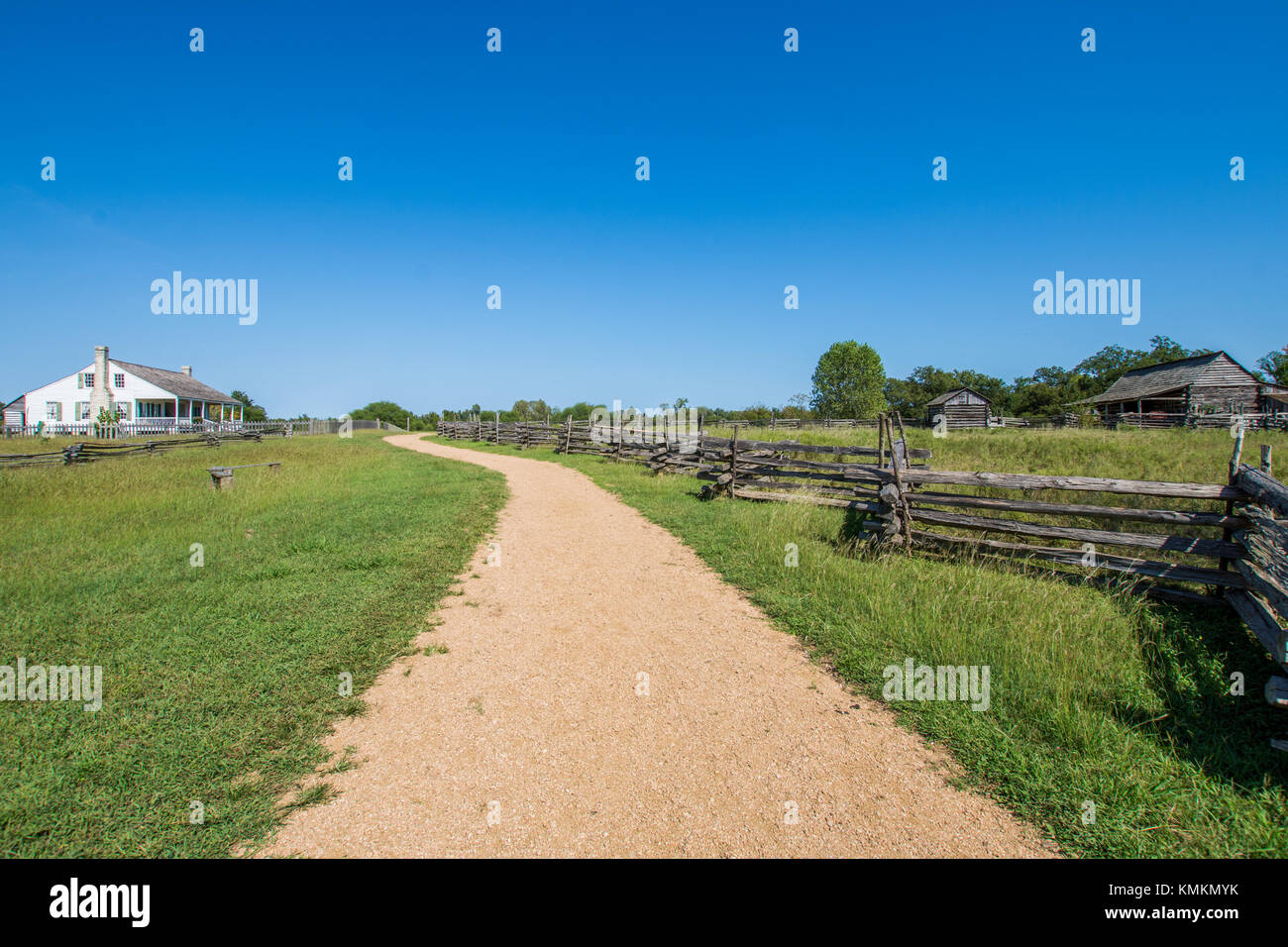 Washington on The Brazos State Historic Site in Washington, Texas Stock ...