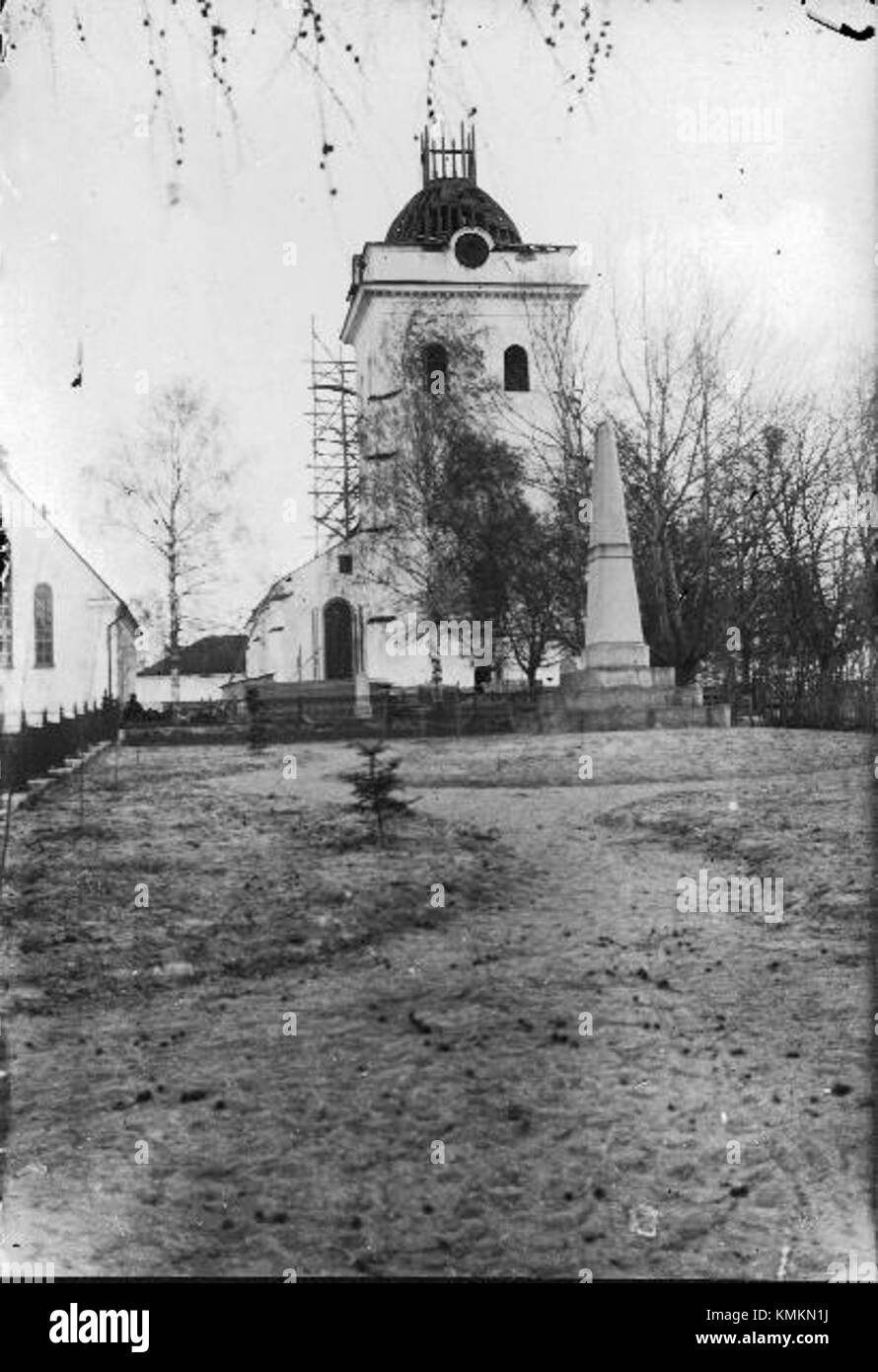 Stora Tuna Church, located in Borlänge, Sweden, is a historic medieval ...