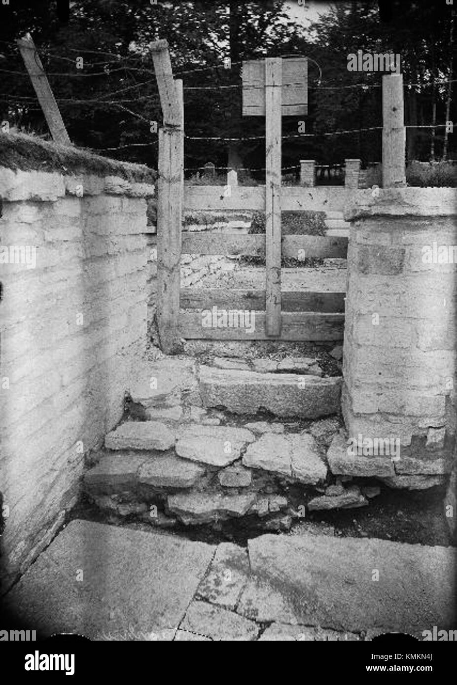 Varnhem Abbey Ruins in Sweden are the remnants of a medieval Cistercian ...