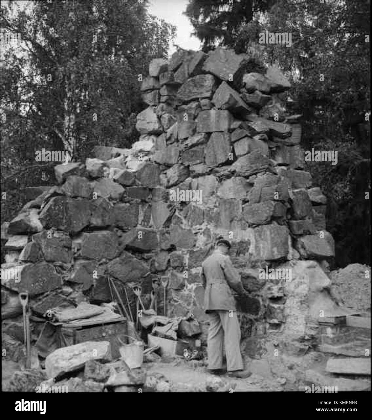 The Ukna Church ruin is a historical site in Sweden, once serving as a ...