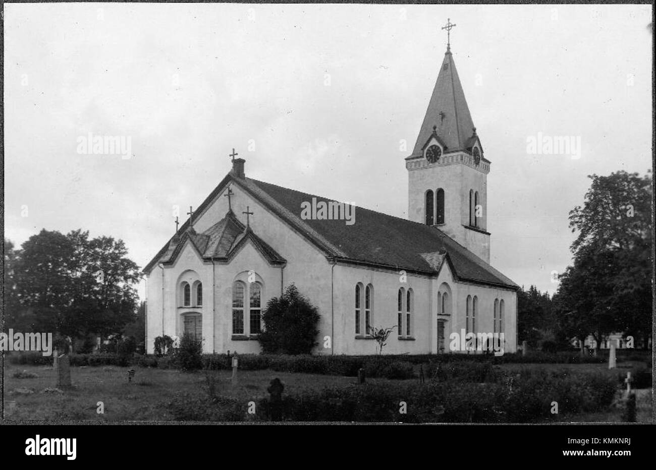 Image KMB 16000200090298 showcases Vrigstad Church (Vrigstads kyrka) in ...