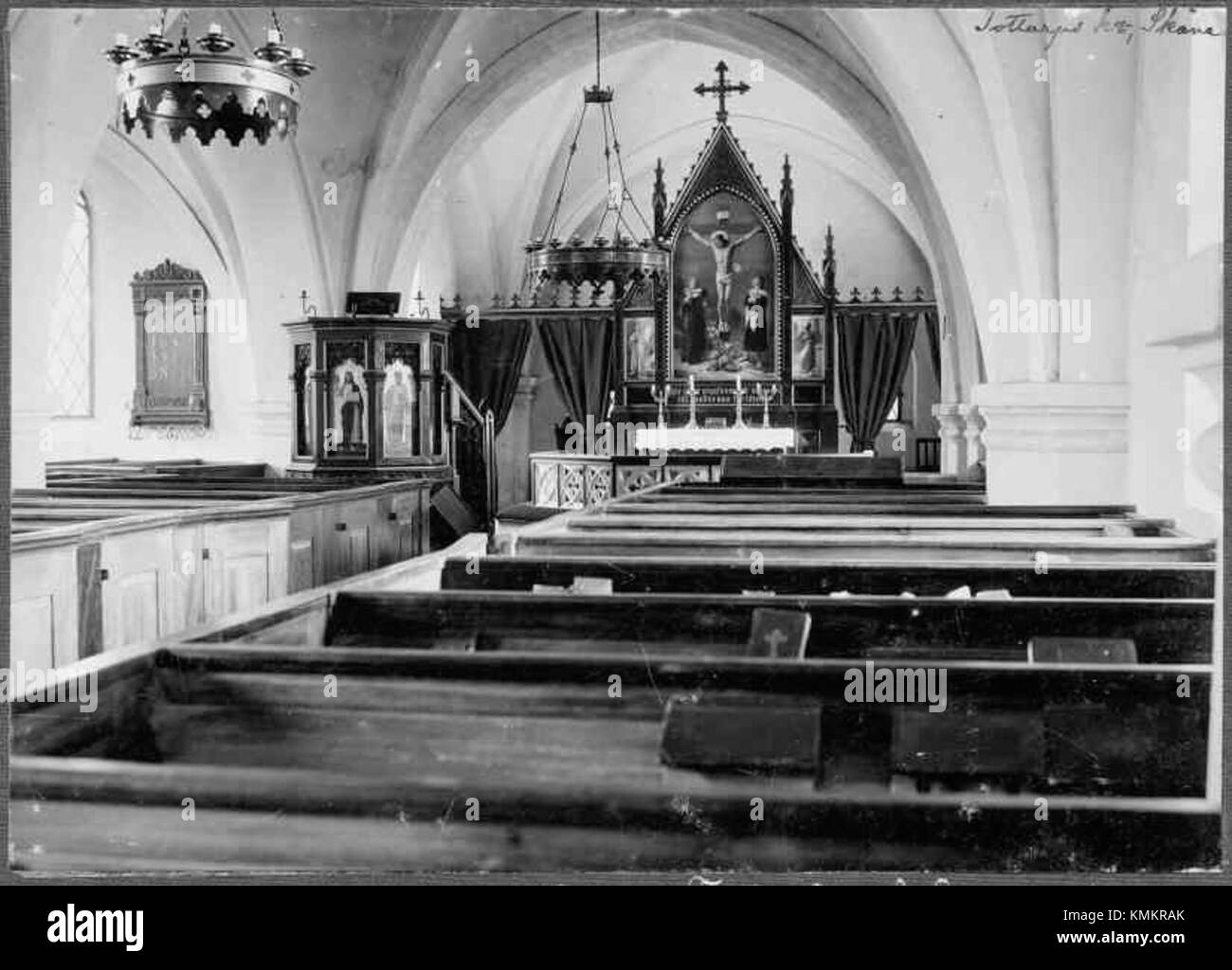 Tottarp Church is a historical church located in Sweden, known for its ...