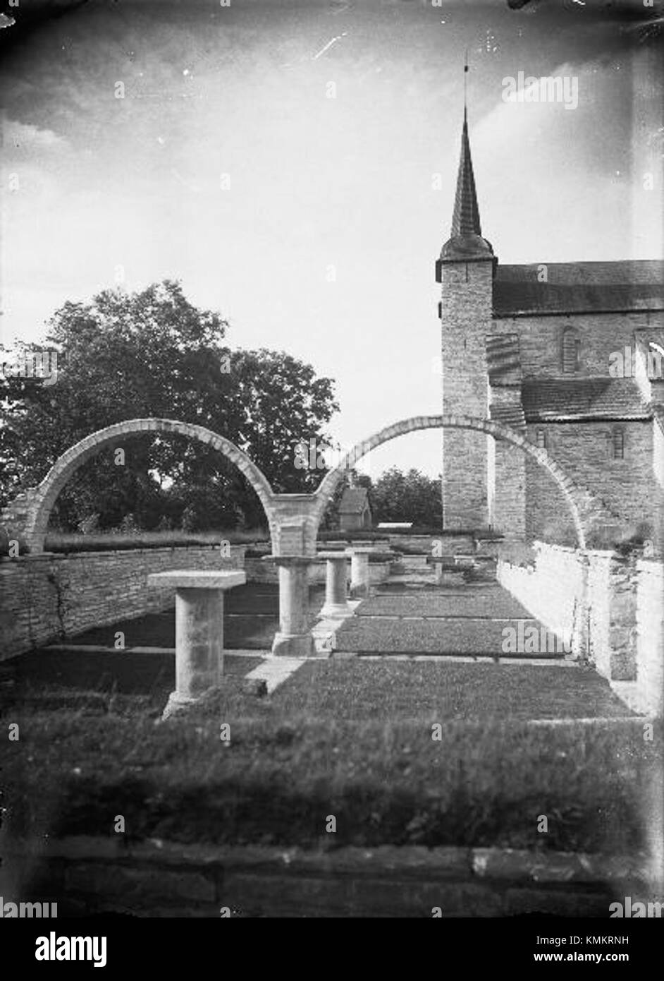 Ruins photograph Black and White Stock Photos & Images - Alamy