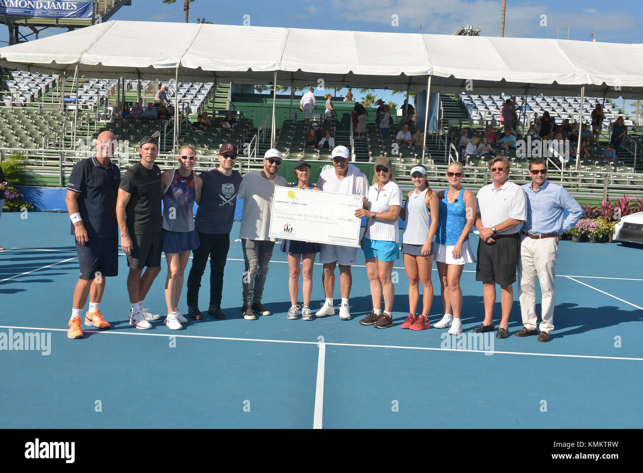 Day 3 of the 28th Annual Chris Evert/Raymond James Pro-Celebrity Tennis ...