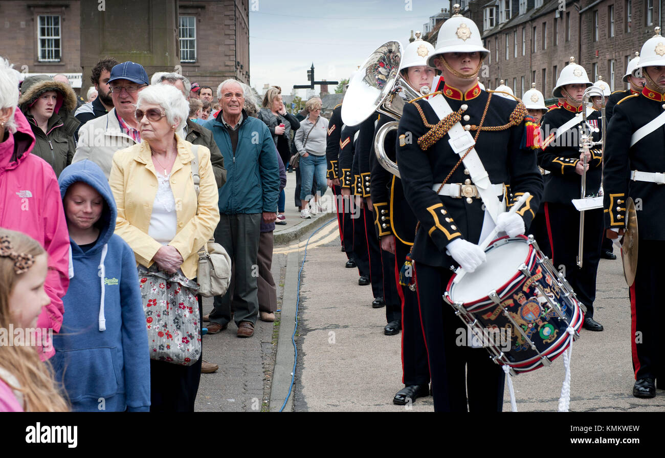 Band of the Royal Marines Stock Photo - Alamy