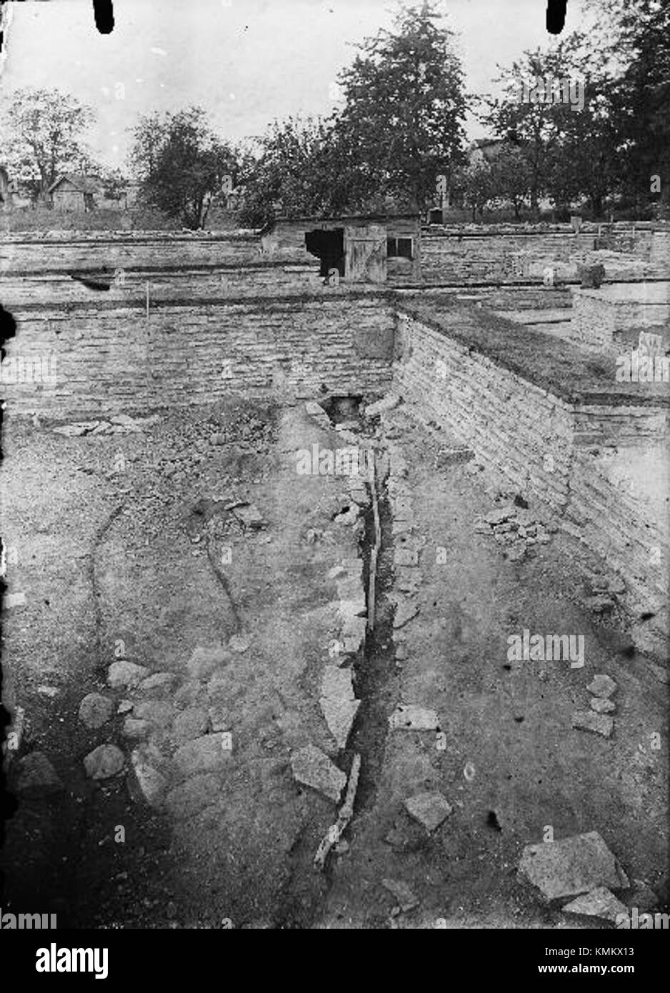 The Varnhem Abbey Ruins in Sweden are a significant historical site ...