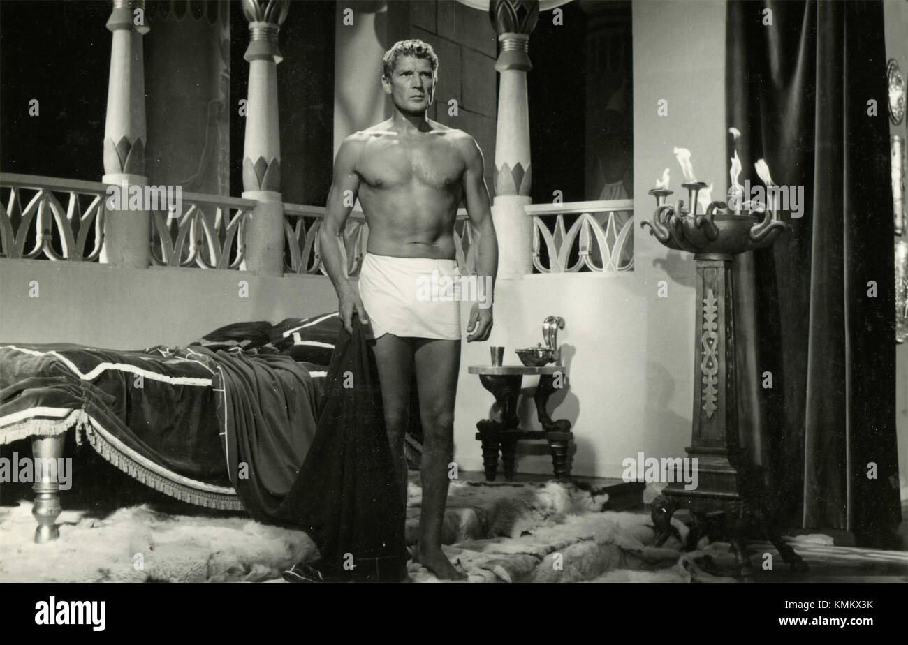 French actor Georges Marchal in the movie Legions of the Nile, 1959 ...