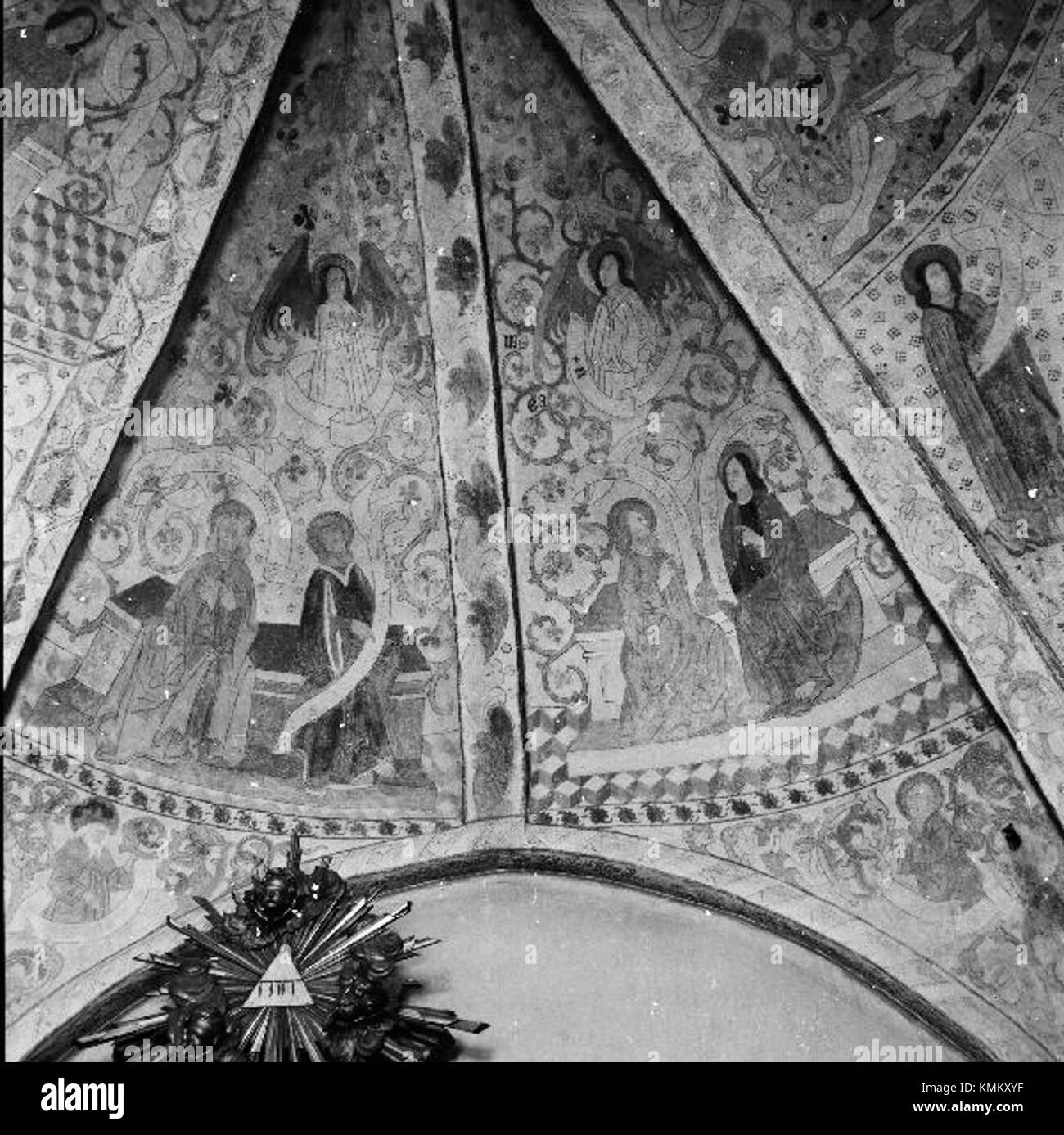Viksta Church, located in Sweden, is known for its medieval ...