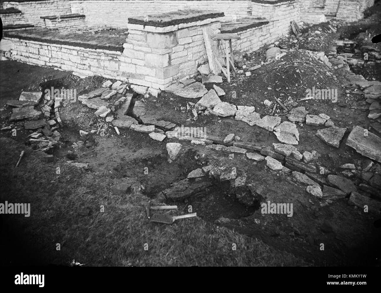 Varnhem Abbey Ruins in Sweden are a historical site, known for their ...
