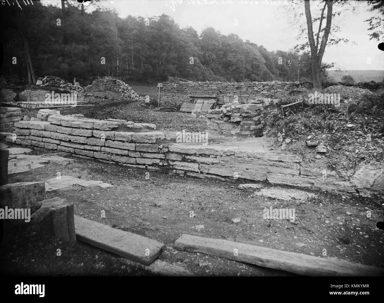 Varnhem's monastery ruins, located in Sweden, are a historical site ...