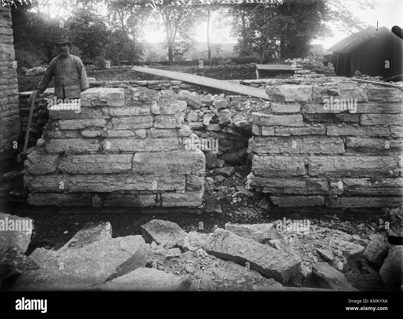 The Varnhem Abbey ruins in Sweden offer a glimpse into the past with ...