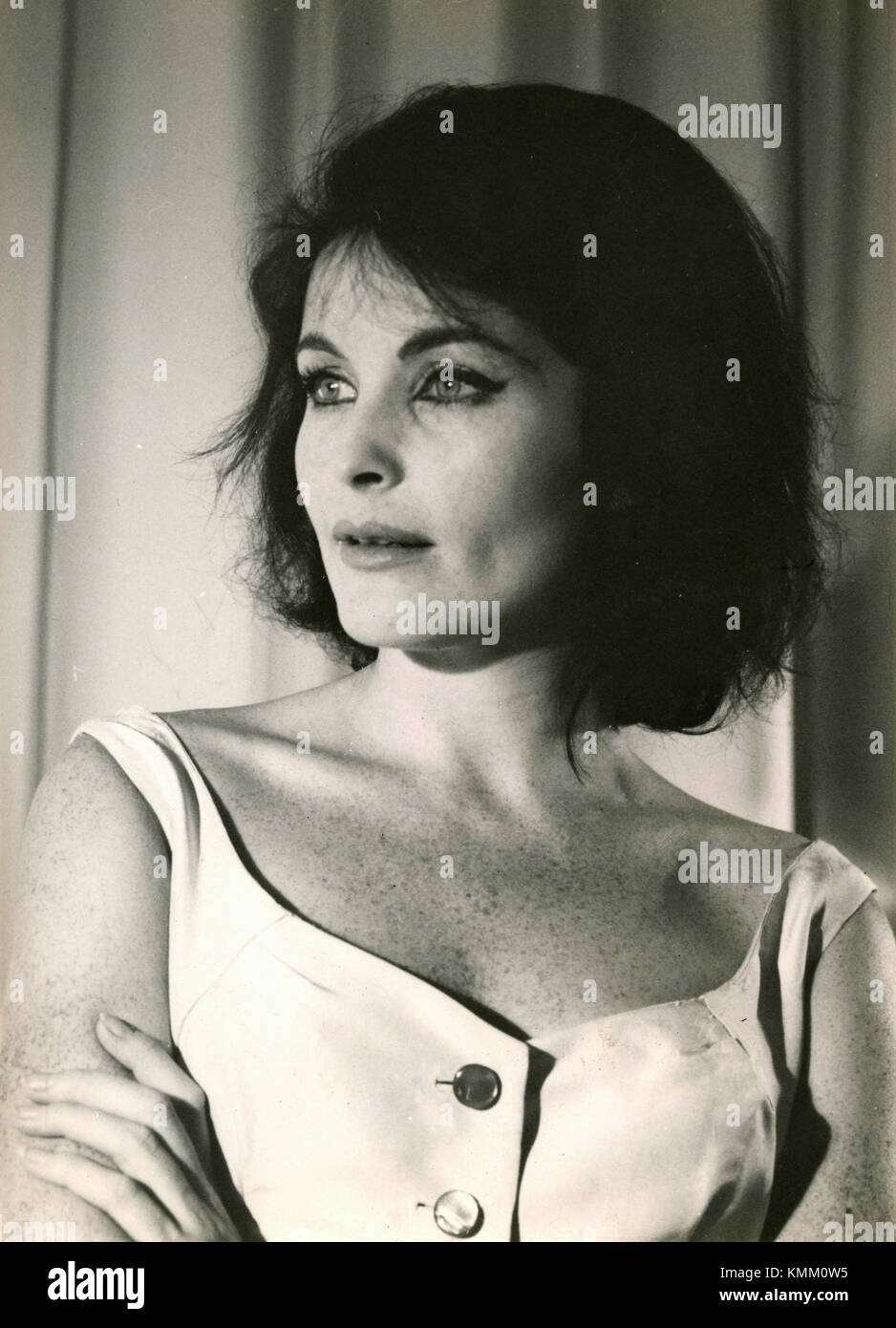 Lady posing for the photography, Italy 1960s Stock Photo - Alamy