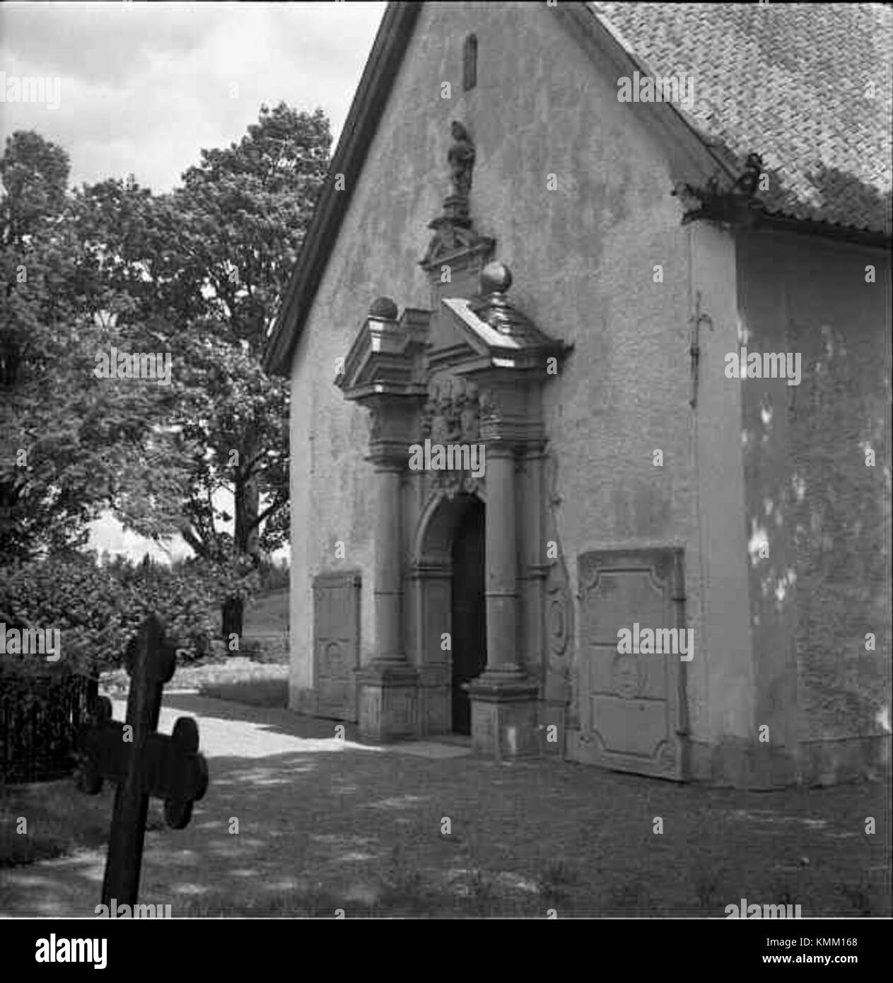 Photograph of Vadsbro Church, Sweden, showcasing its architectural ...