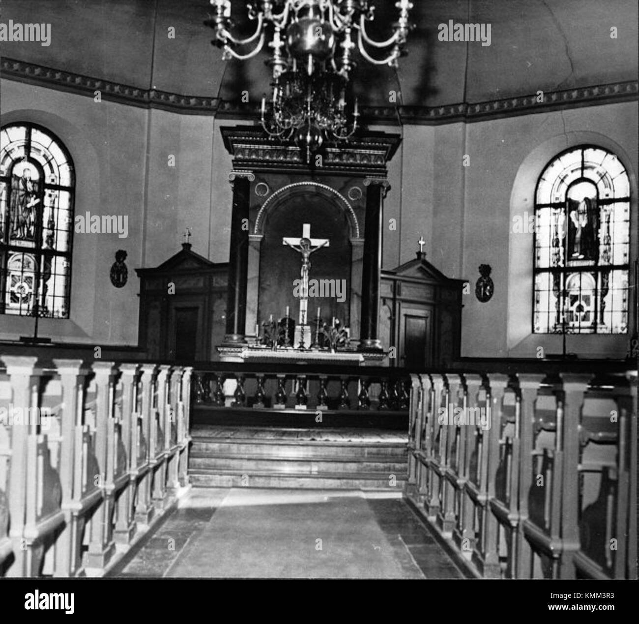 Varbergs kyrka (Varberg Church) is located in Varberg, Sweden, and is ...