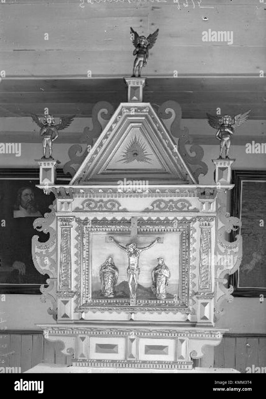 Sunnemo Church, located in Sweden, is a historical religious site with ...