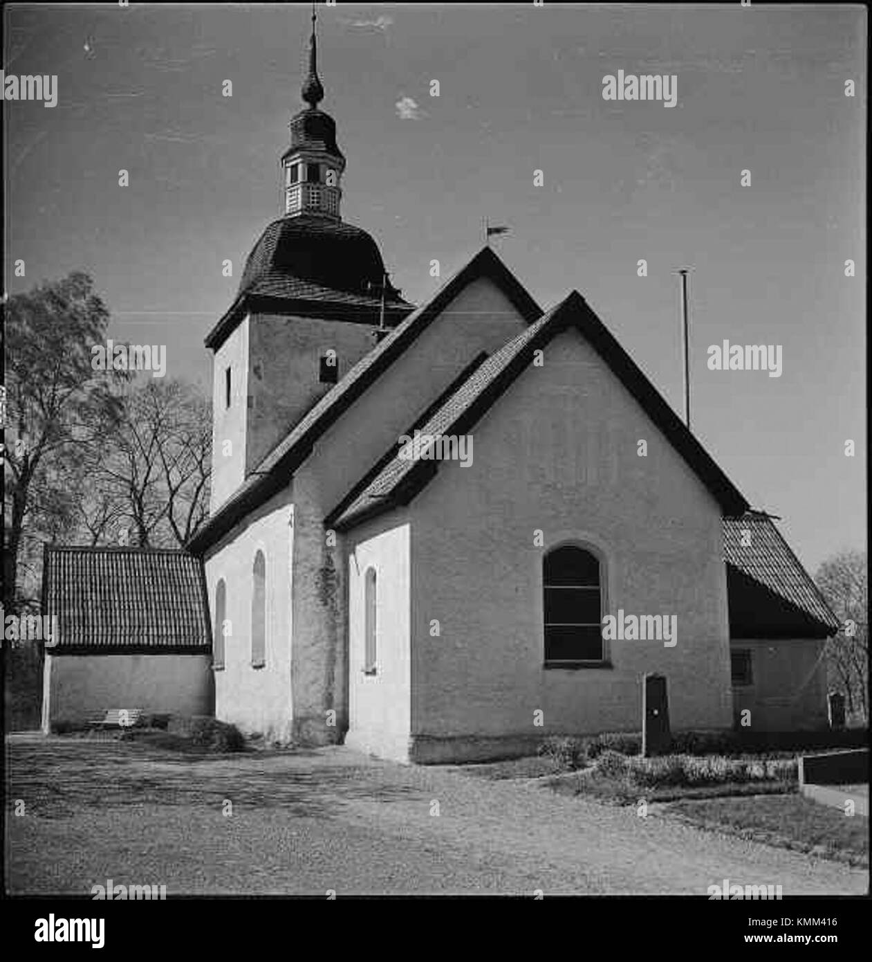 Tveta Church in Sweden, recognized by the Swedish National Heritage ...