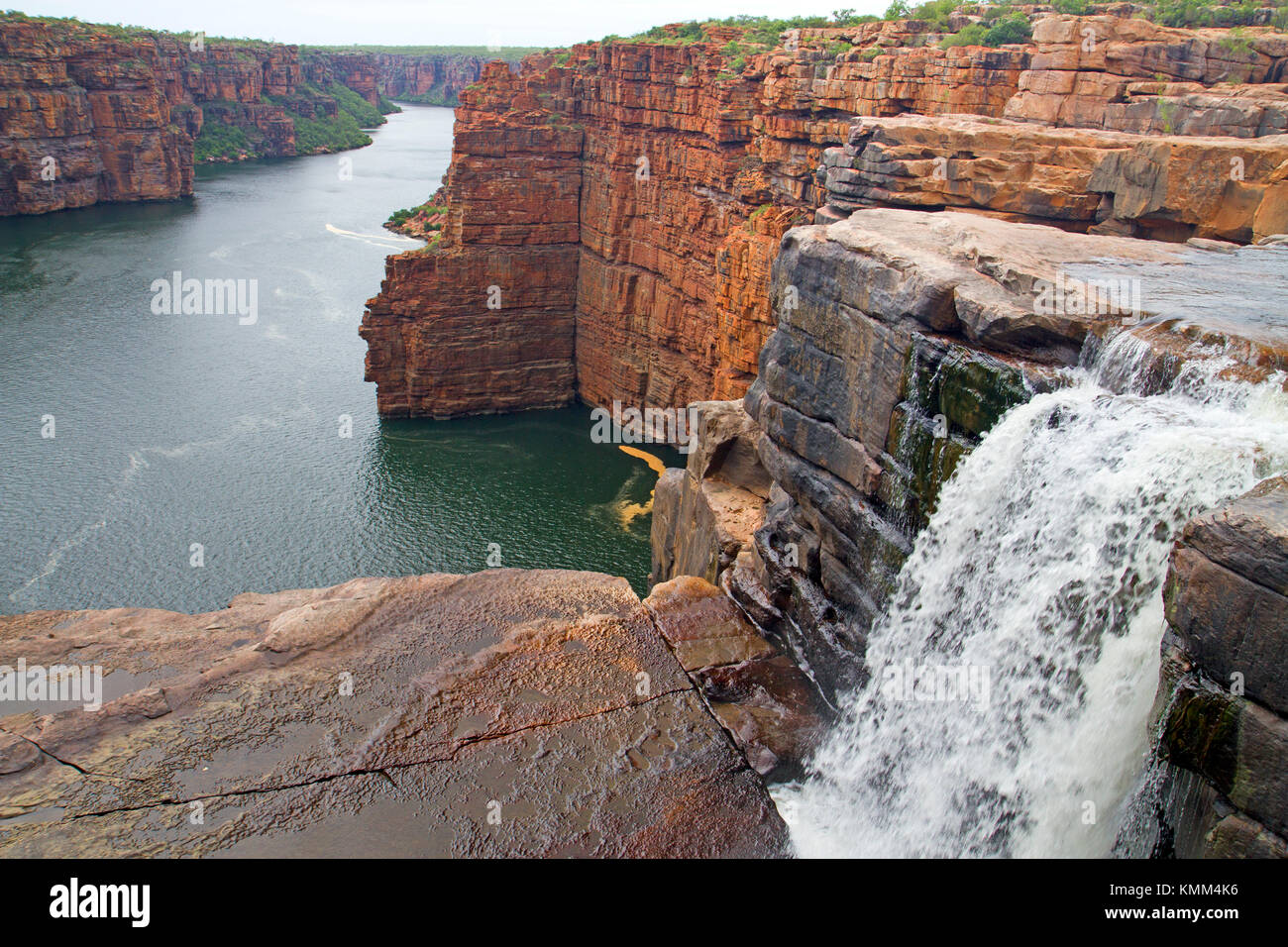 King George Falls Stock Photo - Alamy