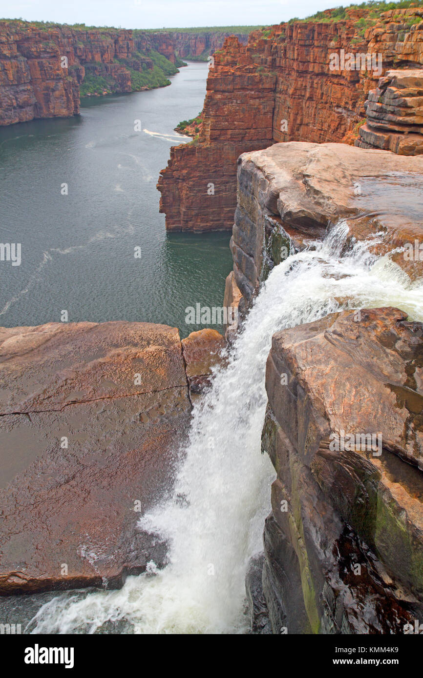 King George Falls Stock Photo - Alamy