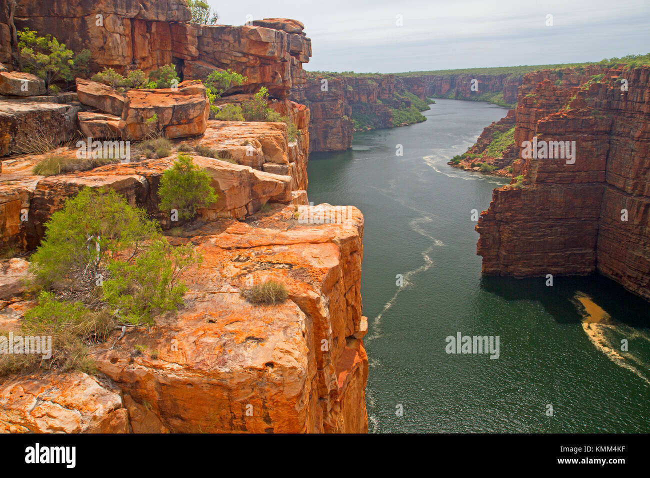 Gorge along the King George River in the Kimberley Stock Photo - Alamy