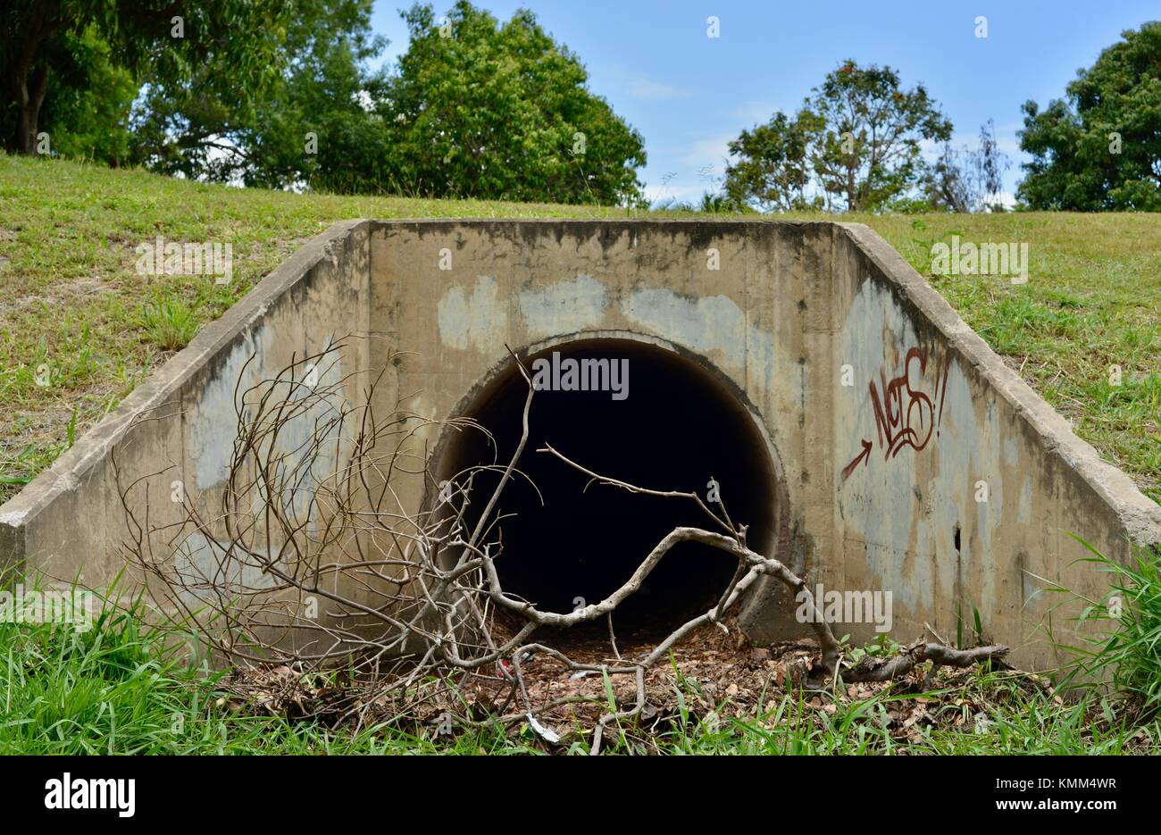 Storm drain, Townsville, Queensland, Australia Stock Photo - Alamy