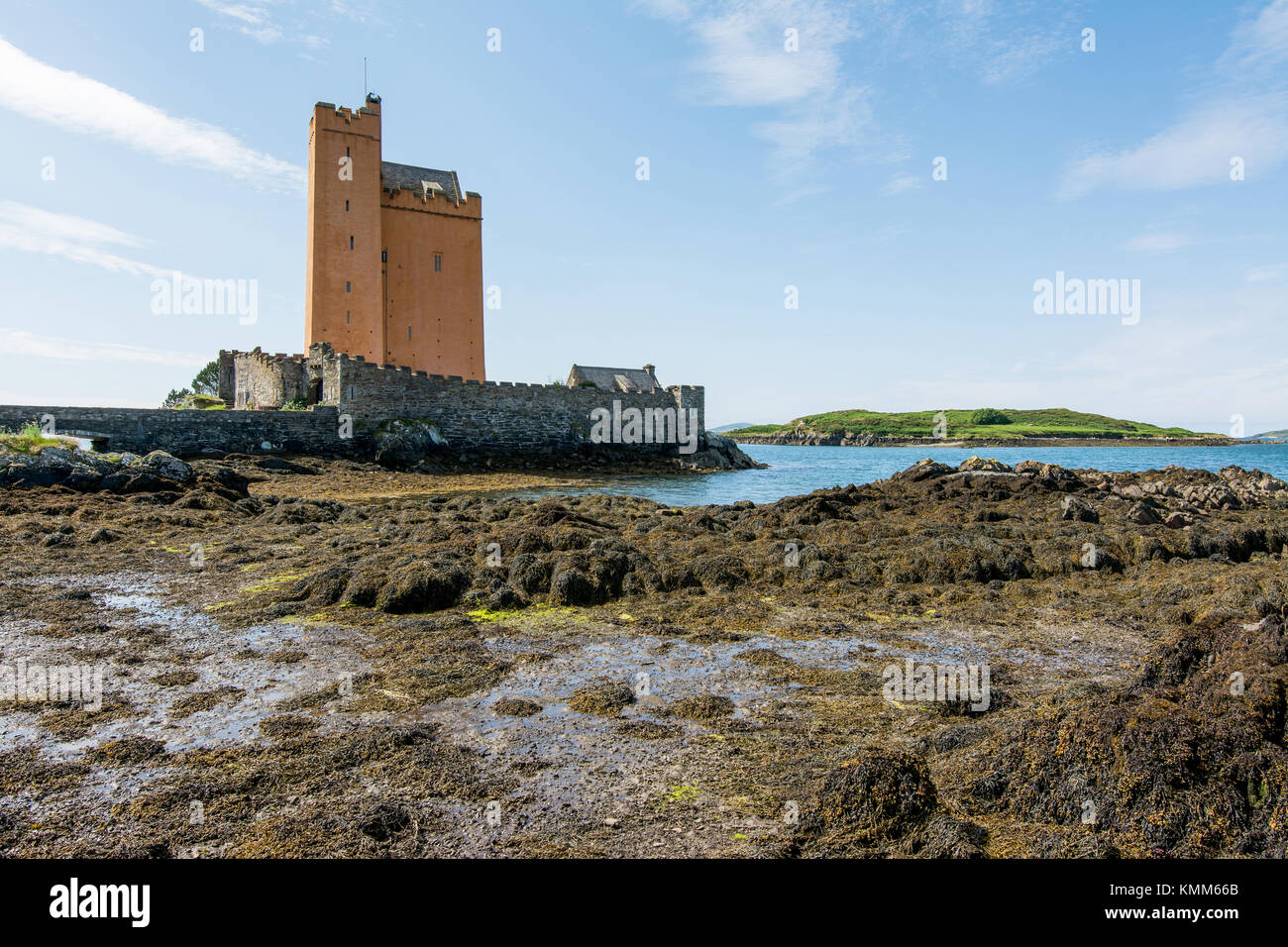 Landscapes of Ireland. Kilcoe Castle Stock Photo - Alamy