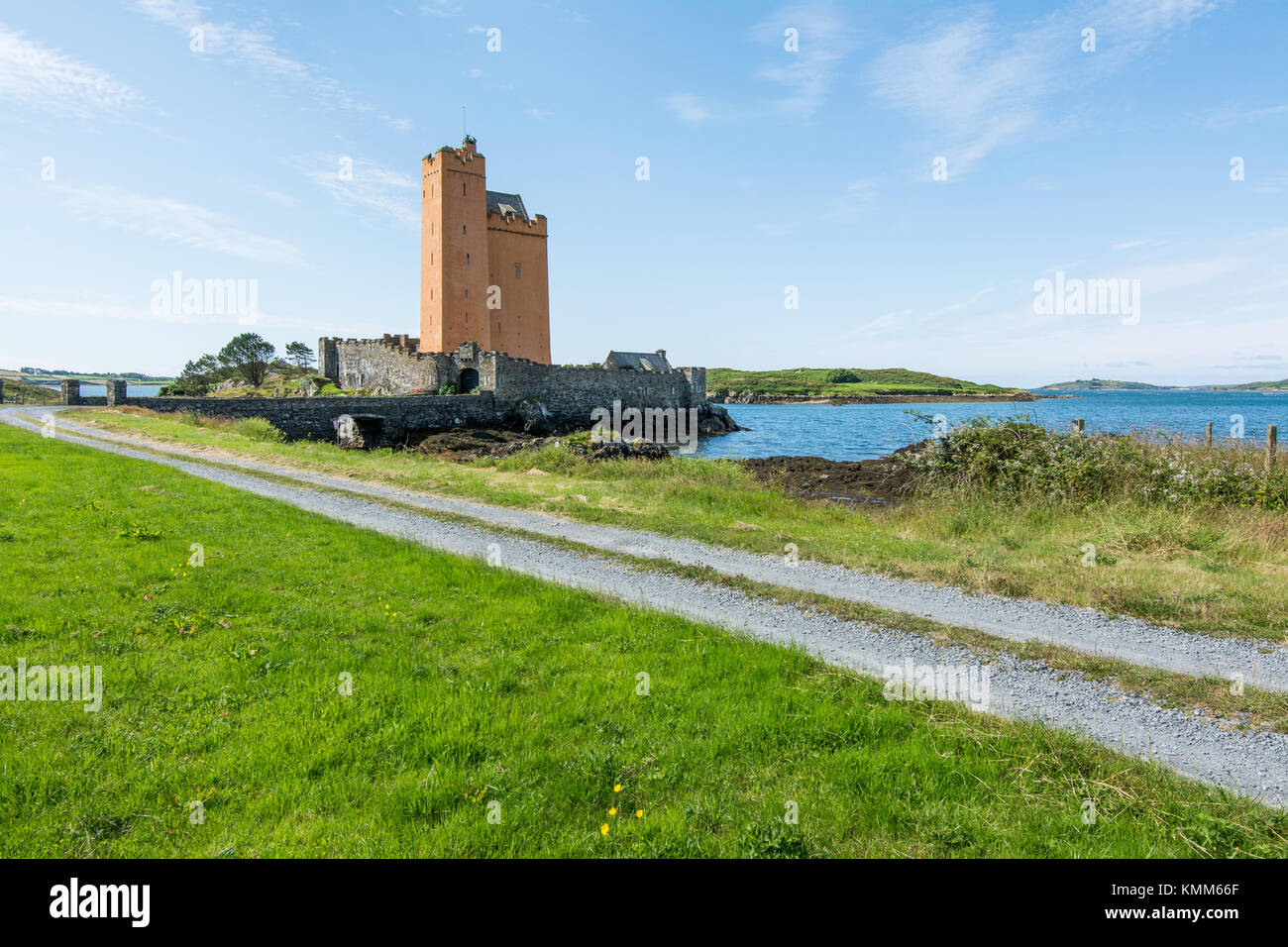 Landscapes of Ireland. Kilcoe Castle Stock Photo - Alamy