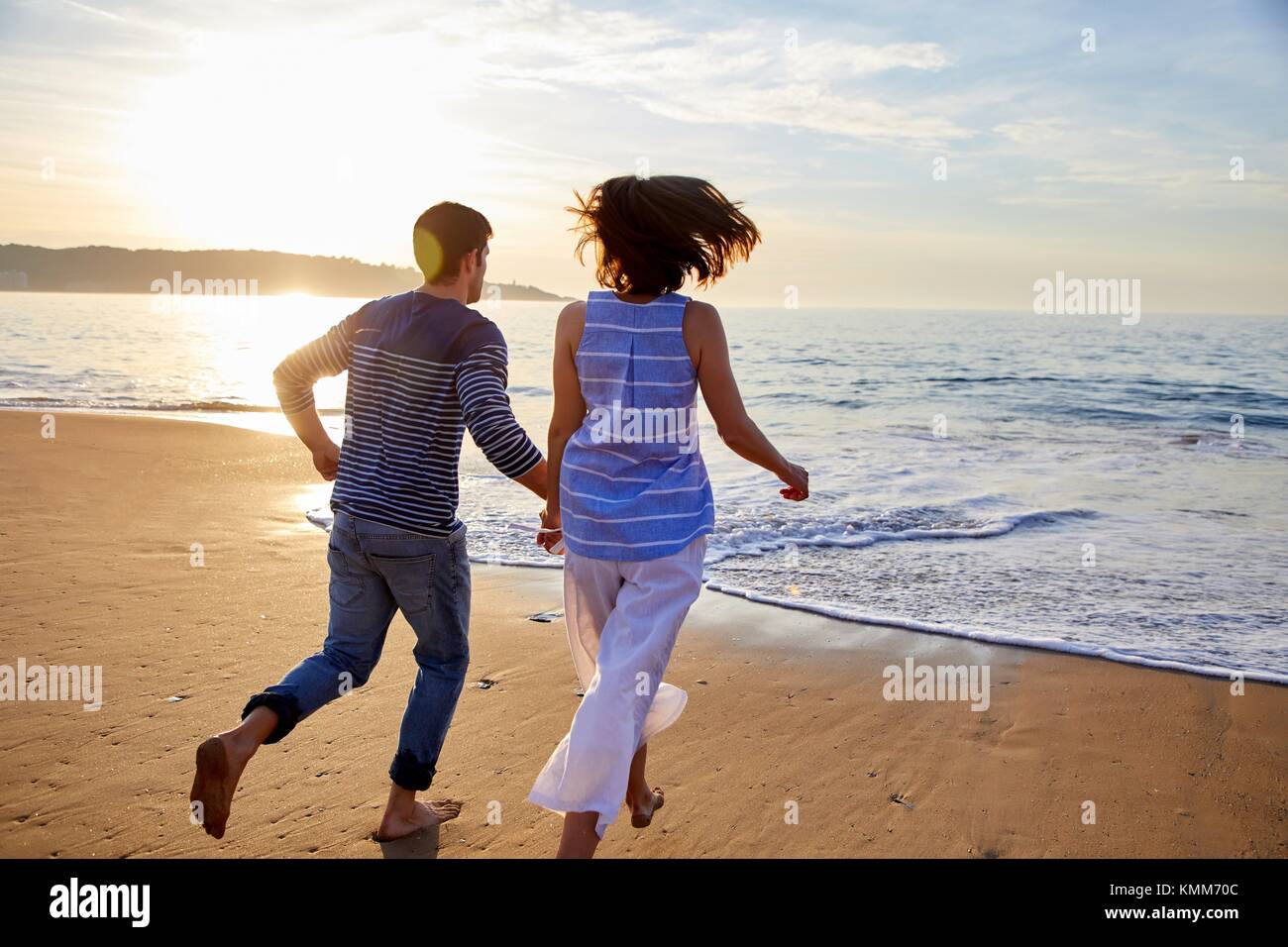 Couple Running Away Together