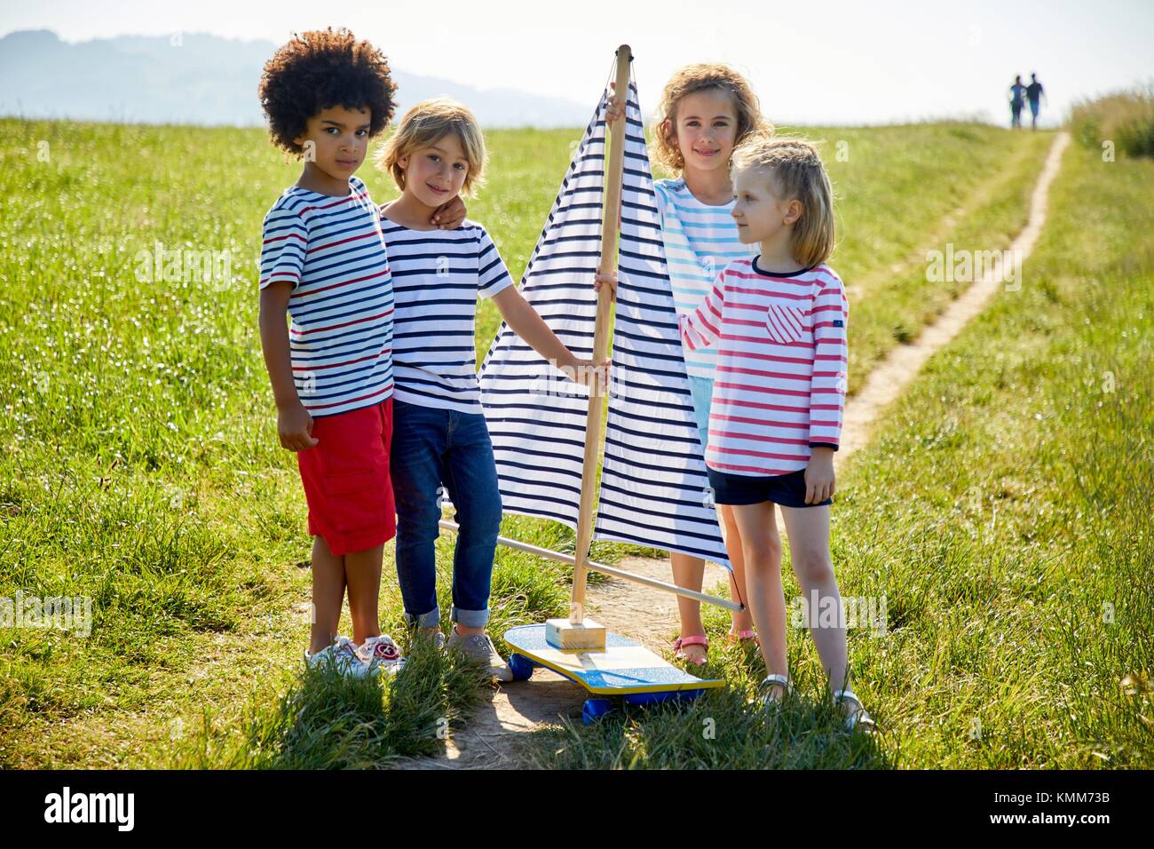 Male kid kids child children female hi-res stock photography and images ...