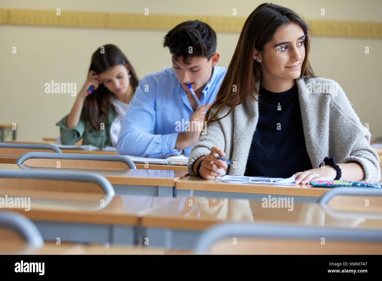 Spain college school classroom hi-res stock photography and images - Alamy