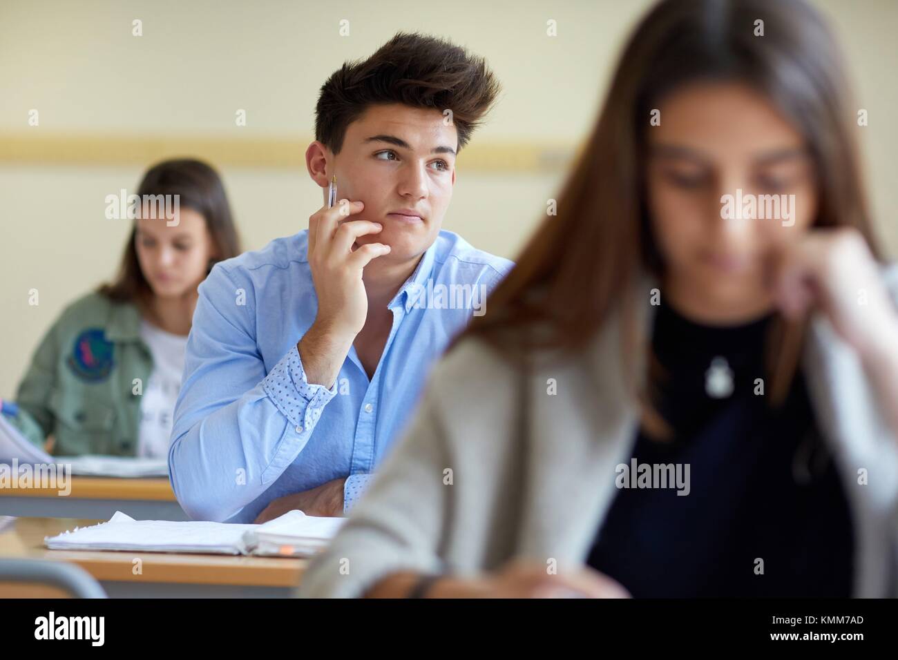 Spain college school classroom hi-res stock photography and images - Alamy