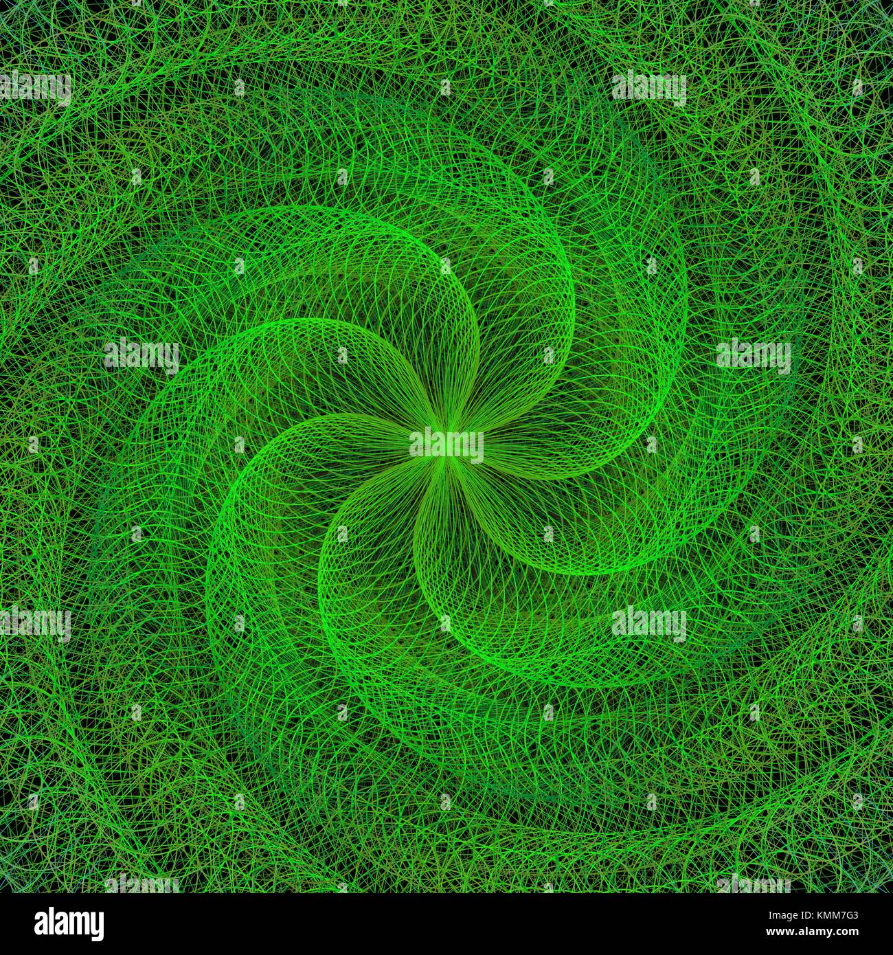 Green computer generated digital design background Stock Vector Image ...