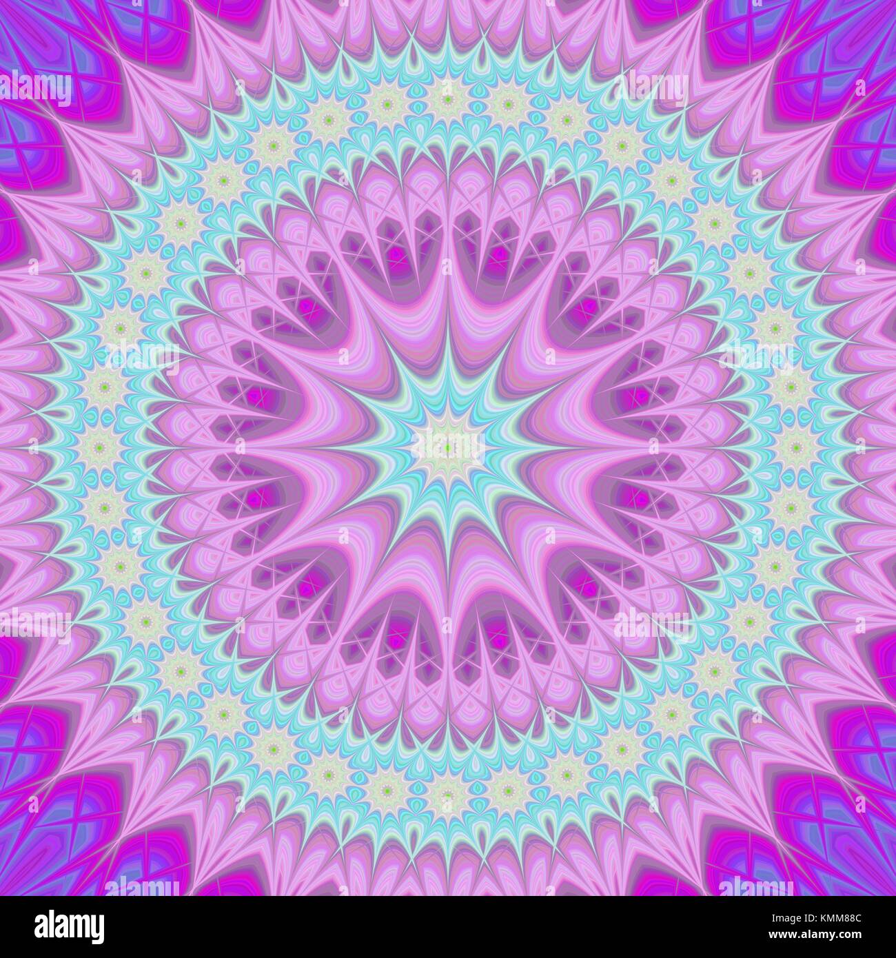 Girly mandala - abstract oriental design Stock Vector Image & Art - Alamy