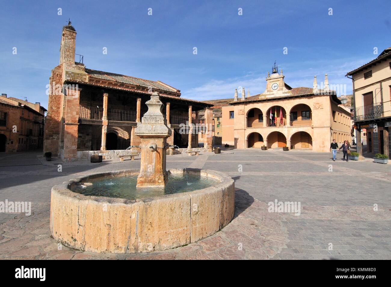 Ayllon plaza mayor hi-res stock photography and images - Alamy