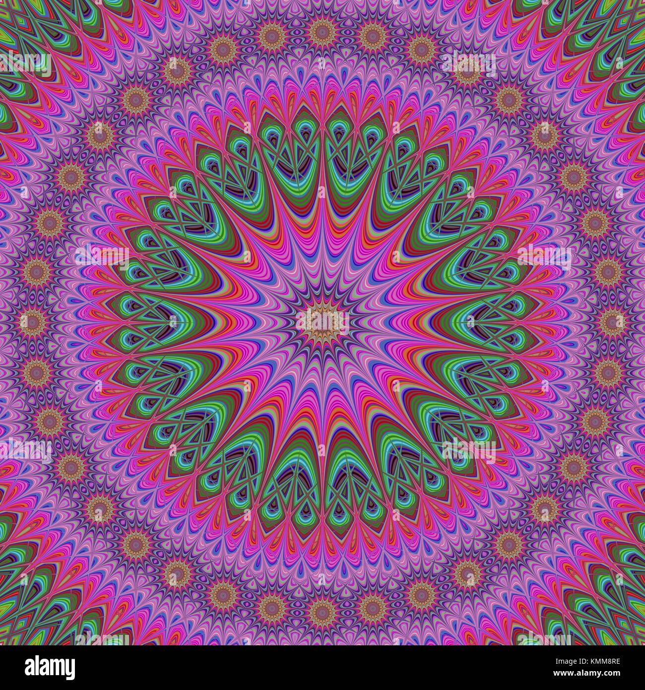 Abstract oriental star mandala design background Stock Vector Image ...