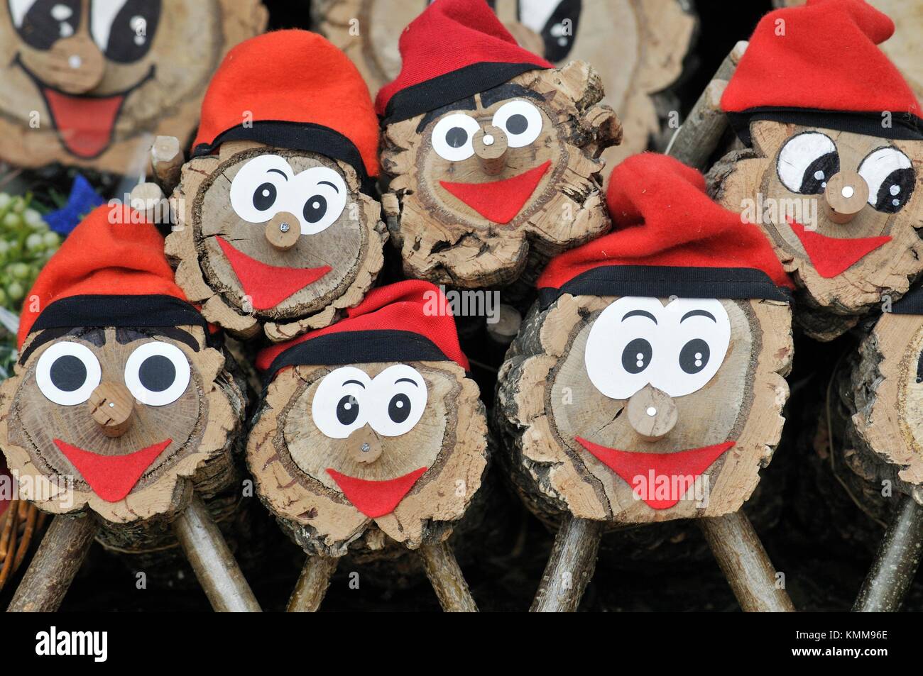 Christmas logs fira de santa hi-res stock photography and images - Alamy