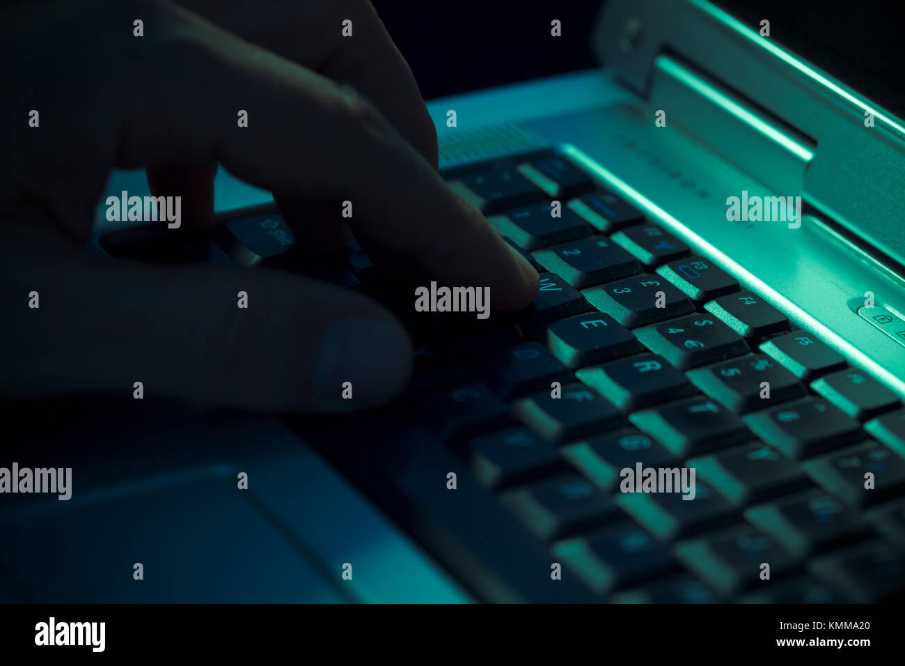 Computer keyboard touch typing hi-res stock photography and images - Alamy