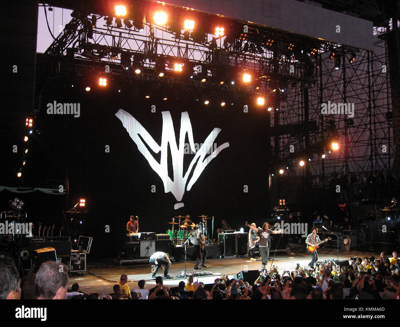 IRVINE, CA. - AUGUST 10: Singer/musician Chris Cornell performs in ...