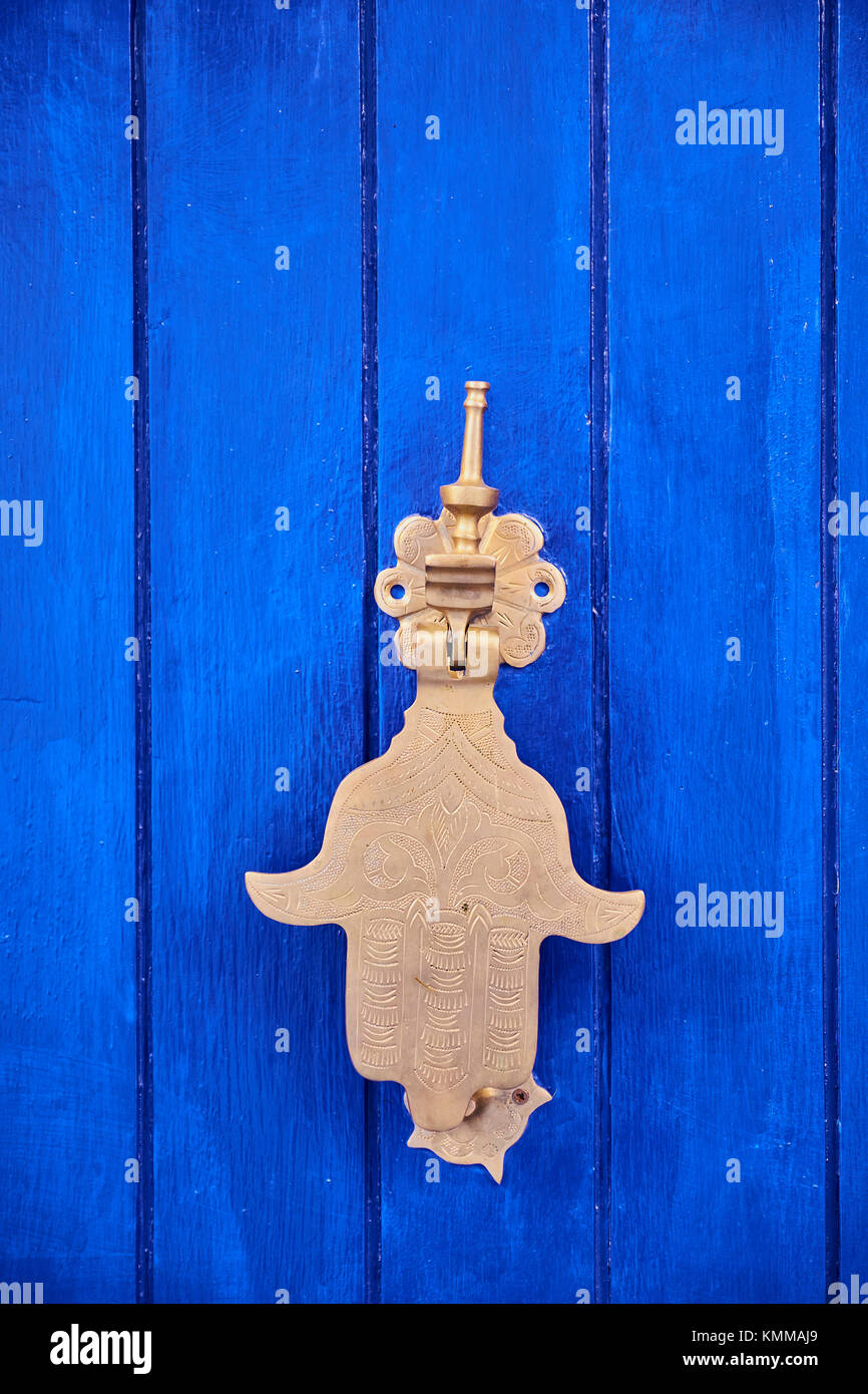 Morocco, Rif area, Chefchaouen (Chaouen) town, the blue city Stock ...